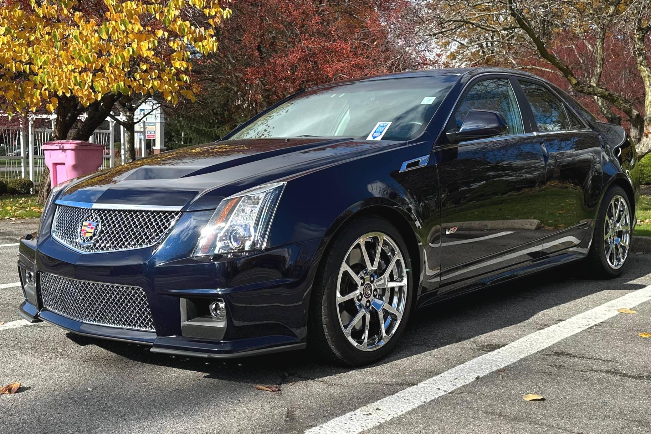 2007 CADILLAC CTS V CTS-V OEM REAR TRUNK GARNISH FILLER PANEL WITH 3RD ...