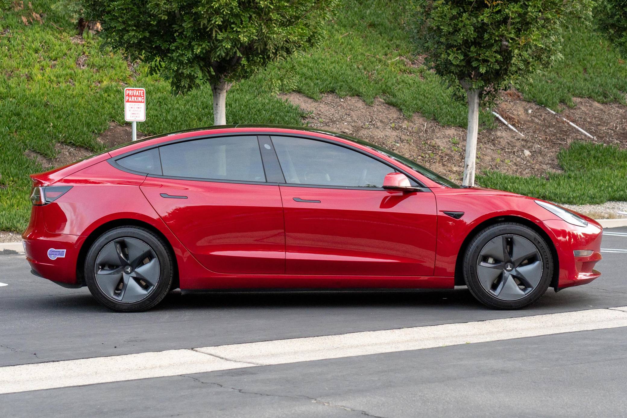Tesla model 3 long range self driving store