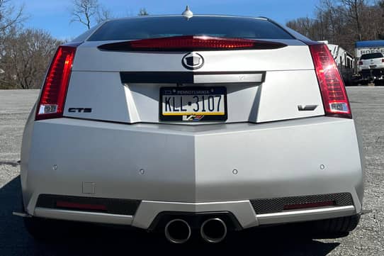 2013 Cadillac CTS-V Coupe Silver Frost Edition for Sale - Cars & Bids