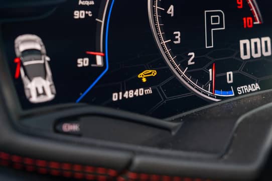 Lamborghini Huracan Evo Speedometer